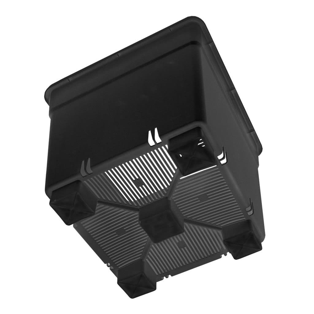 25 Litre Premium Square Plant Pot with Feet