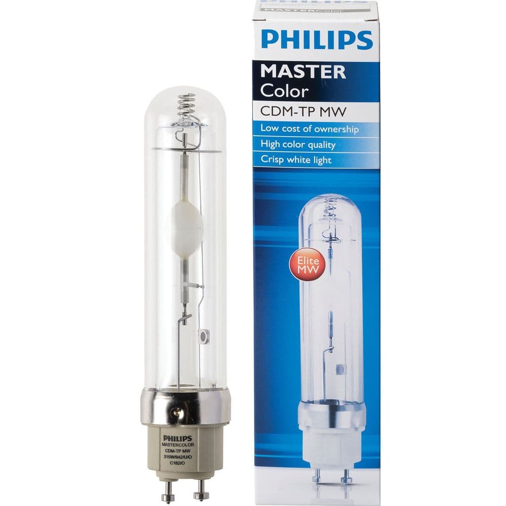 315w Philips Bulb Master Color 942 Elite 4200k Blue Cmh/Cdm