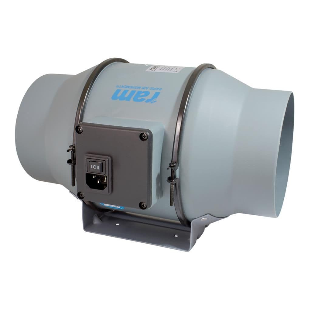 5" Ram Mixed Flow Inline Extractor Fans 225 M3/HR