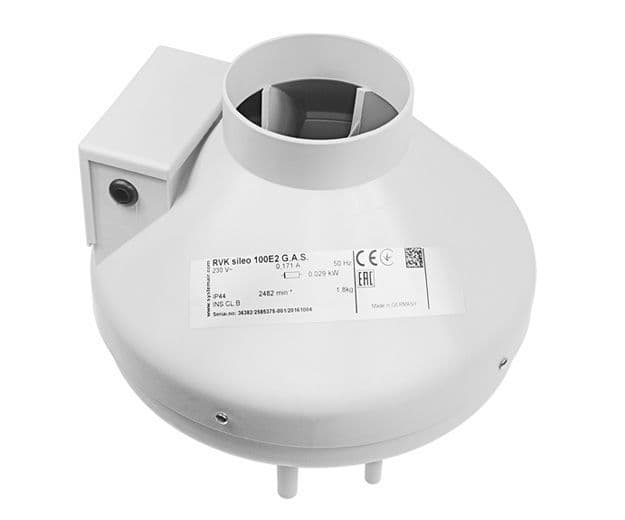 6" System Air RVK Extractor Fan L1 720 M3/HR