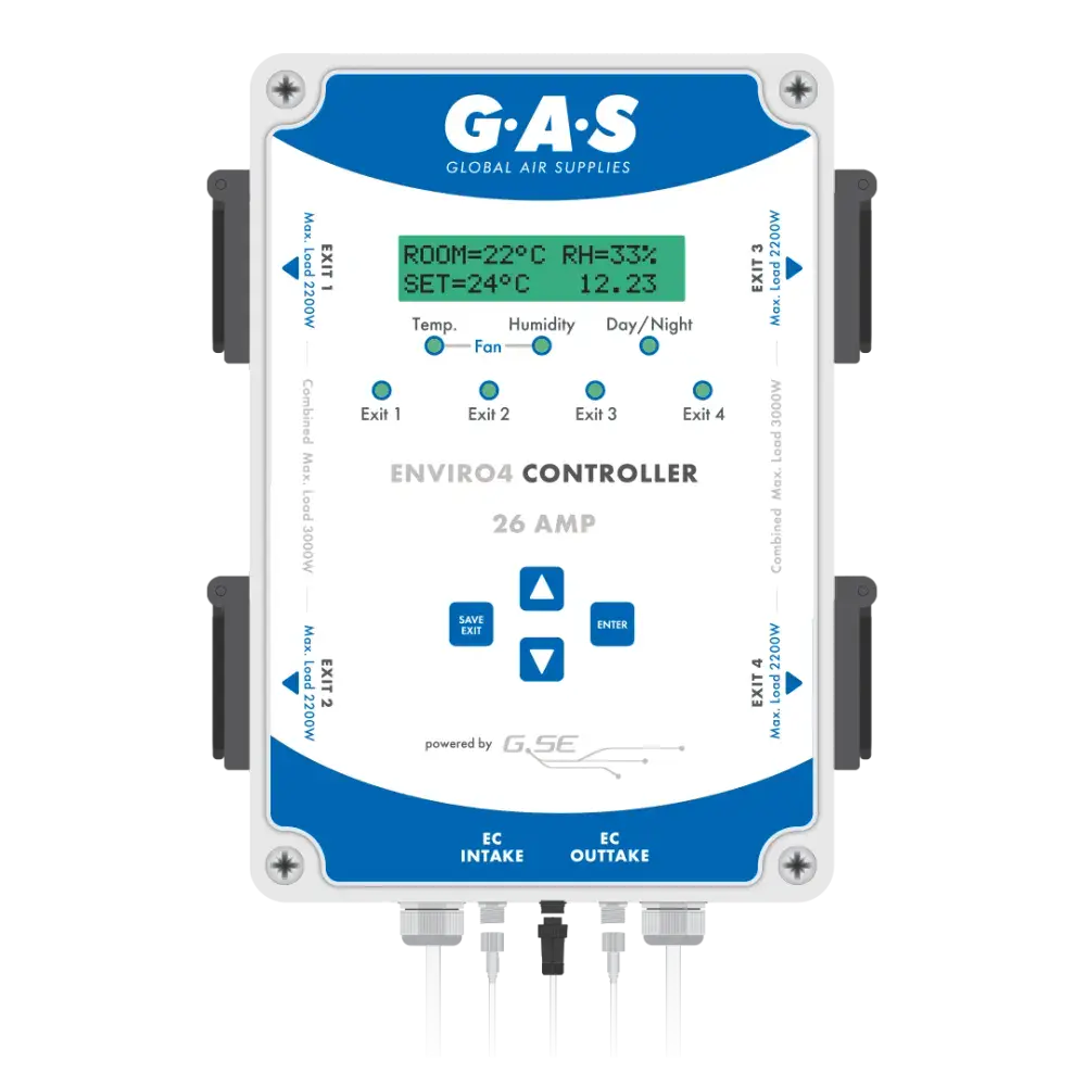 G A S Enviro 4 Digital Fan Controller