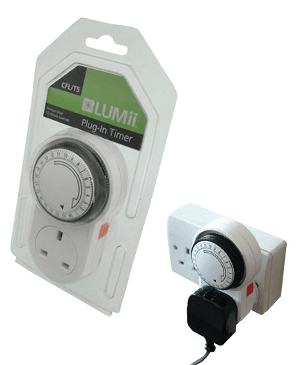Lumii 24 Hour Plug In Wall Timer