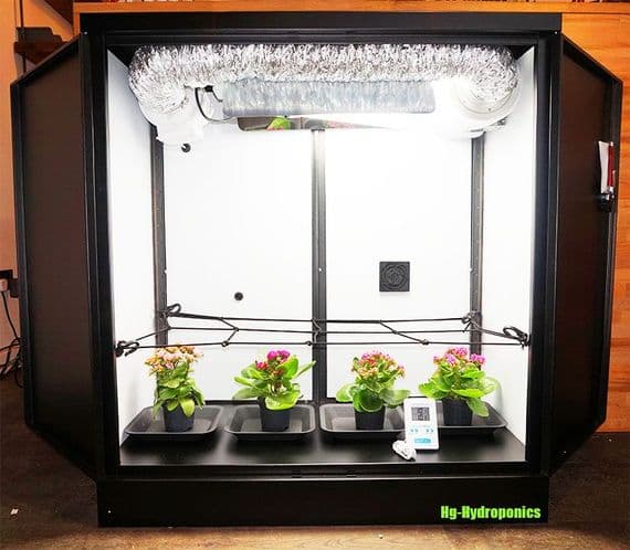 Mini Stealth Grow Cabinet - CFL V3