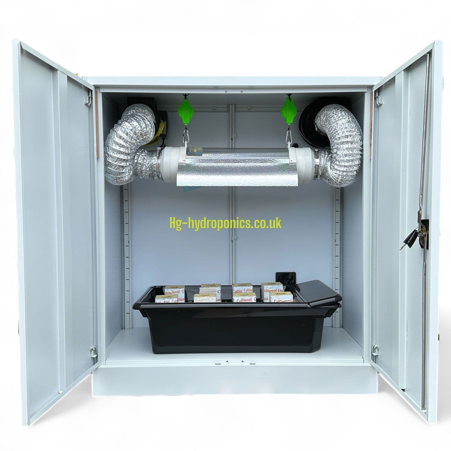 Small Grow Cabinet Modern Plant Stand Custom Wood Three Legs By CW