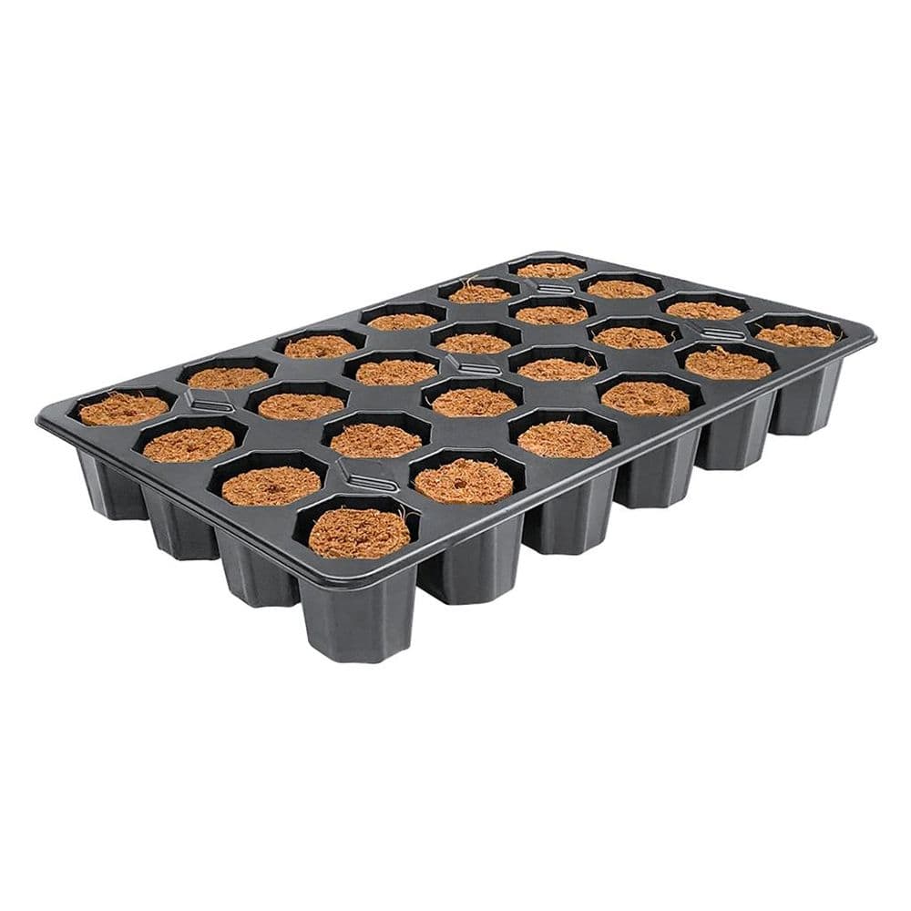 Rootit Organic Coco Plugs x 24 Filled Tray - Peat Free