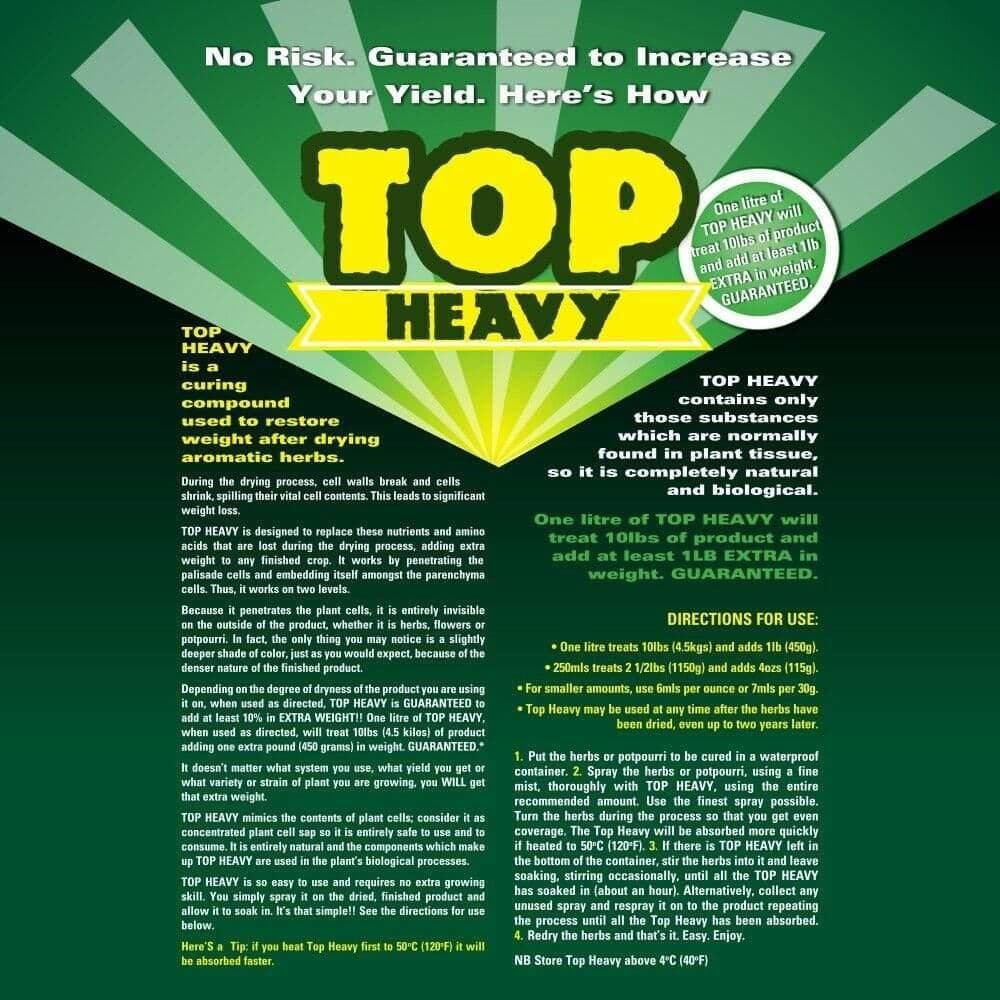 Top Heavy - Herbal Curing Compound