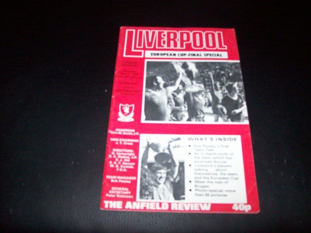 Liverpool v Nottingham Forest 1977/78