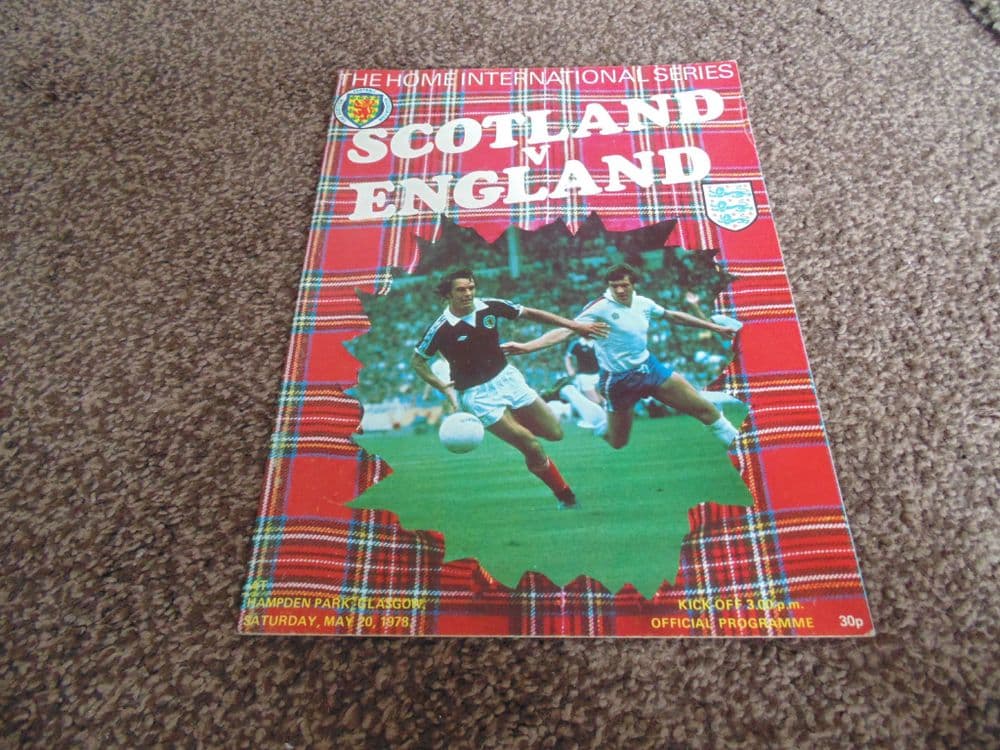Scotland v England 1978