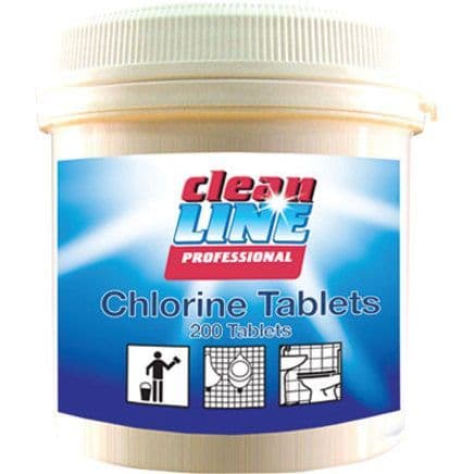 Cleanline Chlorine Tablets 200 Tablets per Tub