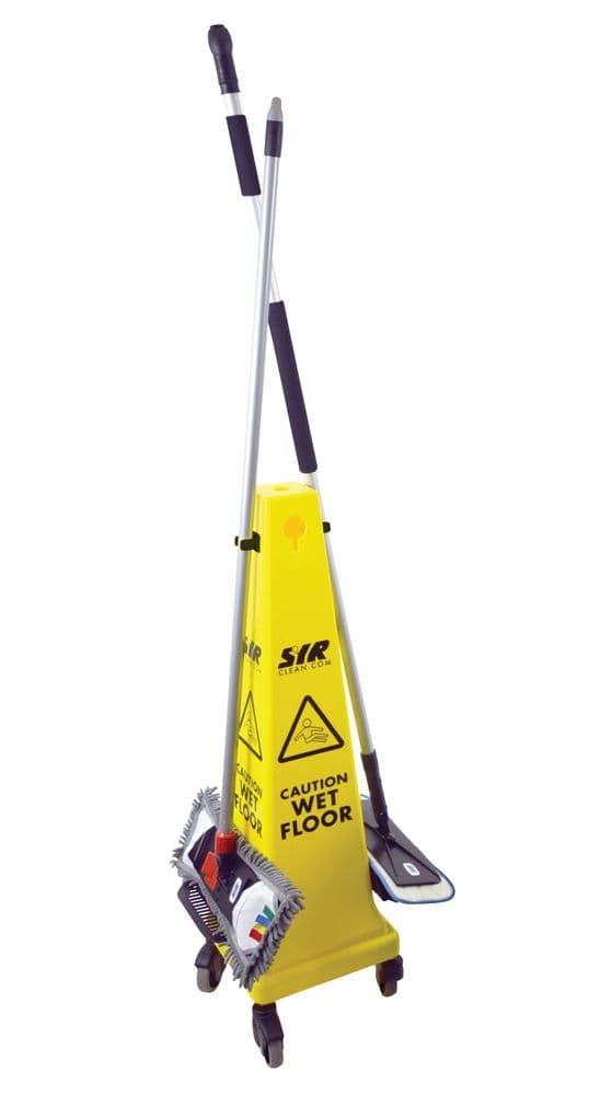 SYR Safety Sign / Mop Mobile Combo - Emergency Spillage Sign