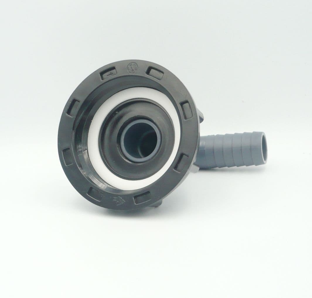 IBC Adapter 2" - S60-60mm to 3/4" 20mm Angled Hose Tail