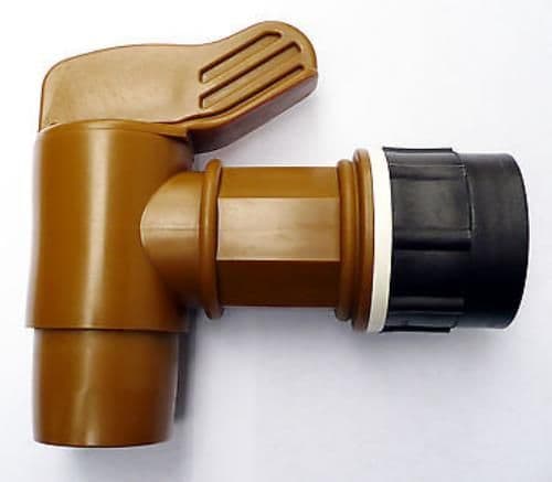IBC Adapter HD to JUMBO POLYETHYLENE DRUM TAP 2" High Flow