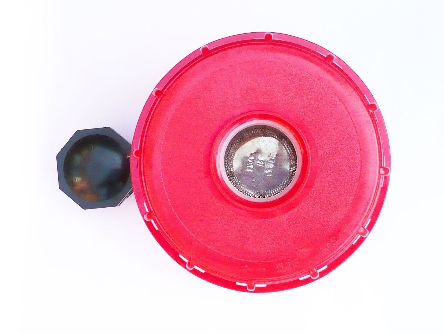 IBC TANK TOP FILL CAP 6" COARSE THREAD WITH STAINLESS STEEL FILTER & PLUG