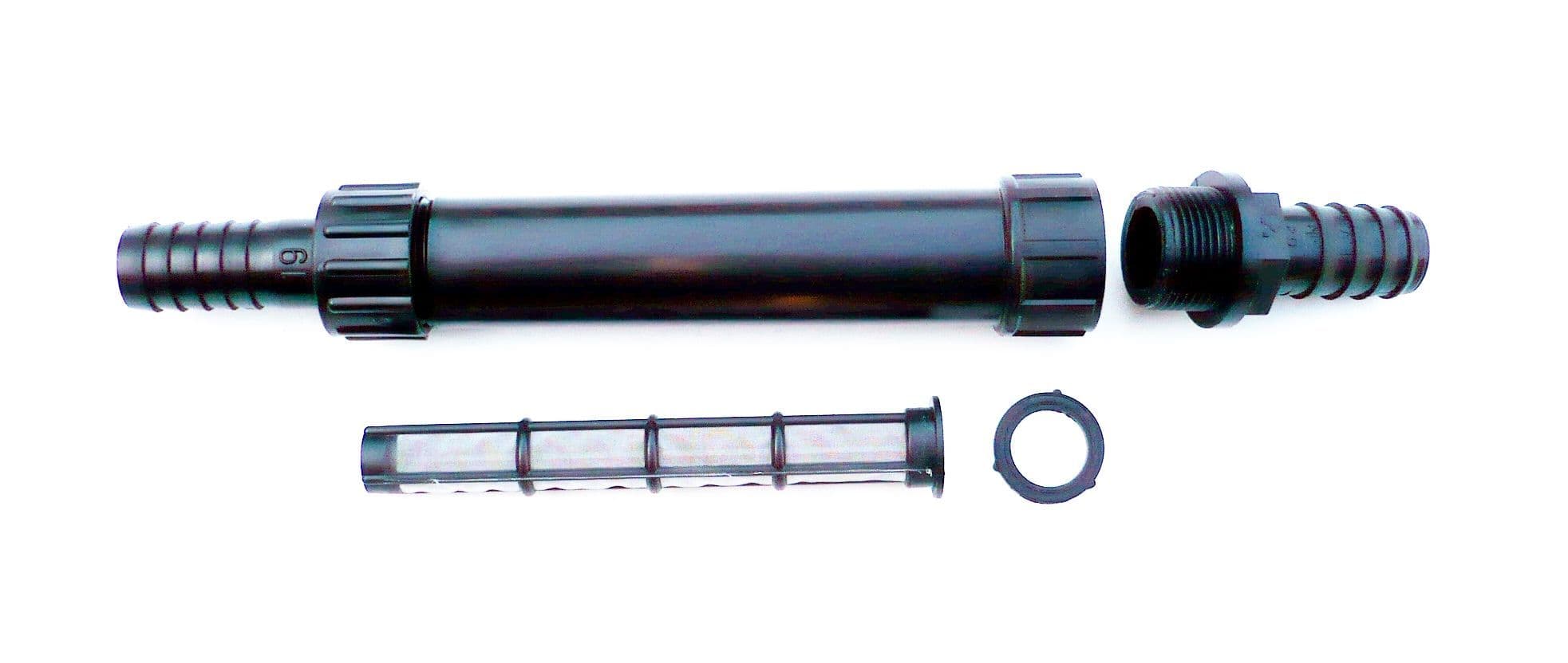 In line Water Filter to 3/4" Hose Tails