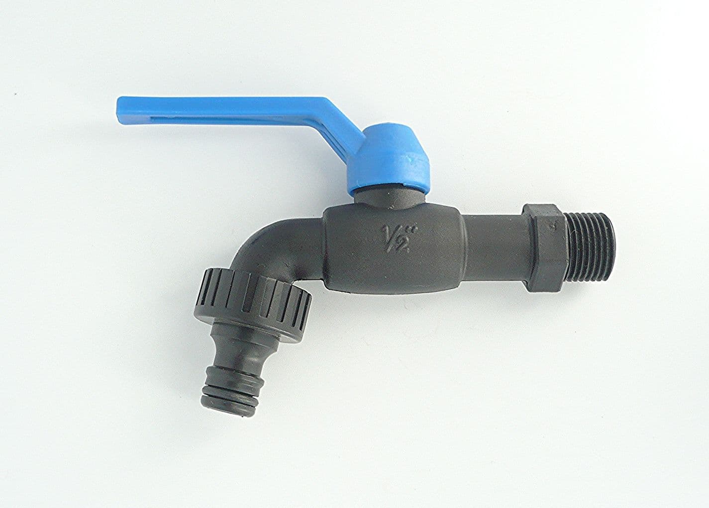 Nylon 1/2" Lever Tap with 1/2" Snap On Connector