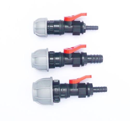 PIPE JOINER Joins MDPE/Alkathene Solid Pipe to Flexible Hose Pipe With ...