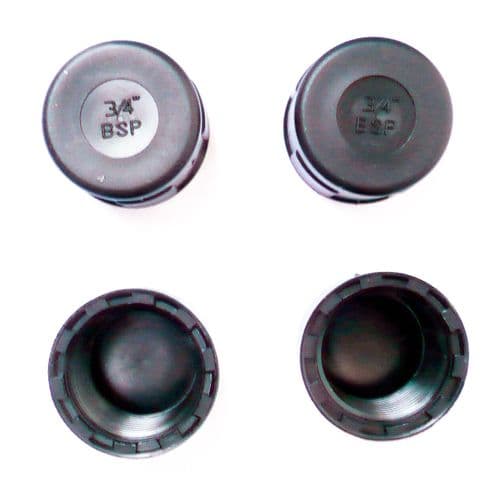 PP Threaded End Caps BSP Fine Thread