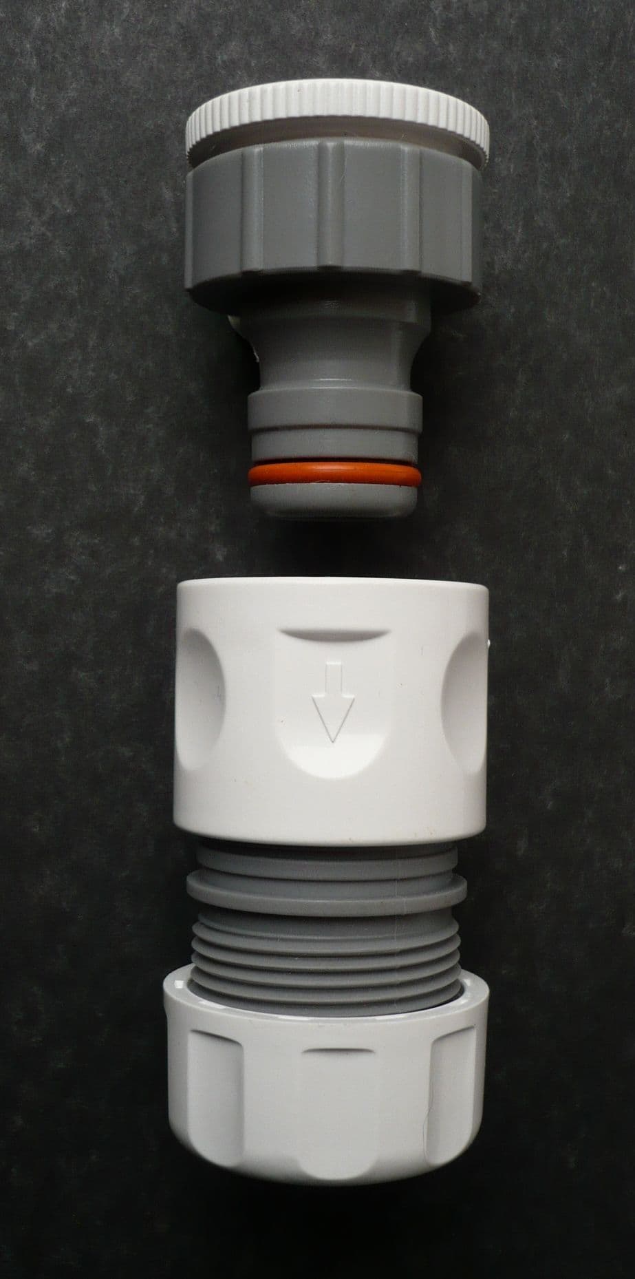 Threaded Tap Connector & Snap-On 3/4" Hose Connector 3/4" Female Hose ...