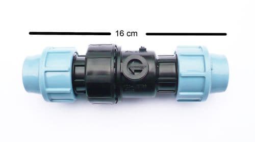 Unidelta Non Return Valve Single Union Spring Check Valve MDPE Fittings
