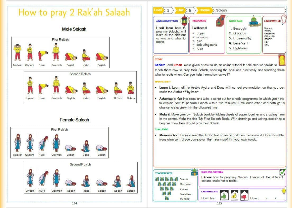 Gift for muslim Books set Islamic Studies Curriculum for school Brand New