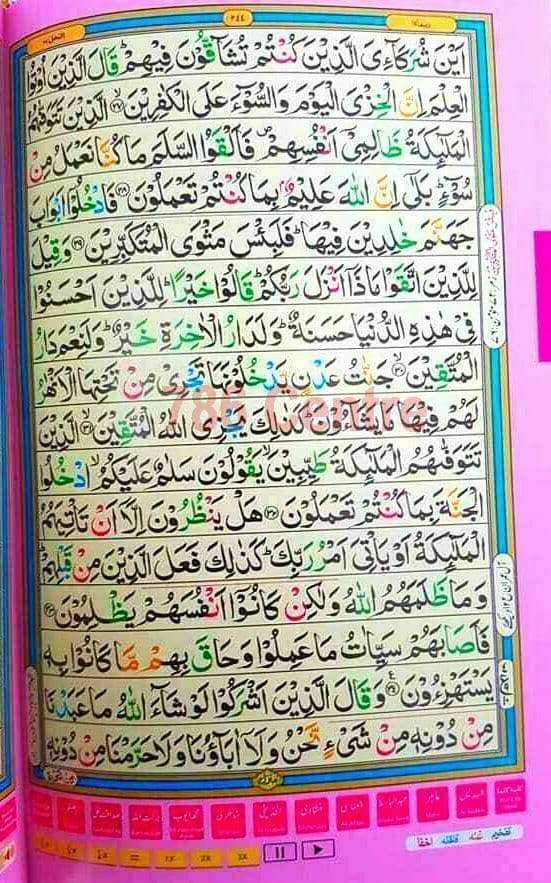 NEW Best Pak-Indo Script Pen Quran Taj company the Colour Coded Tajweed ...