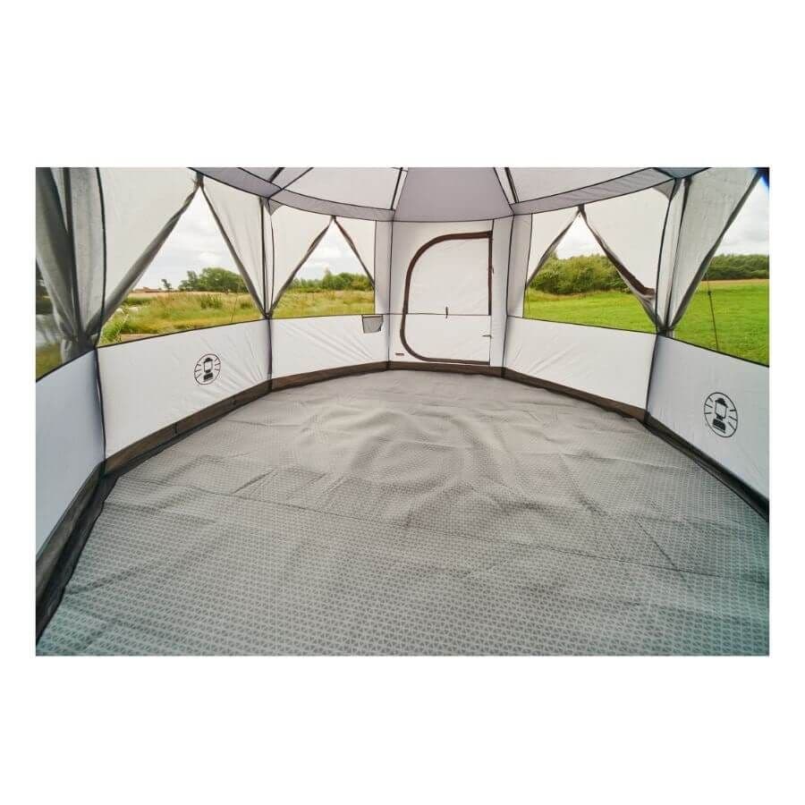 Coleman Cortes Octagon 8 Tent - Grey Bundle