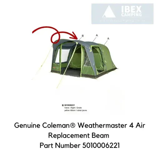 Coleman Replacement Weathermaster 4 Air Beam Yellow 5010006221