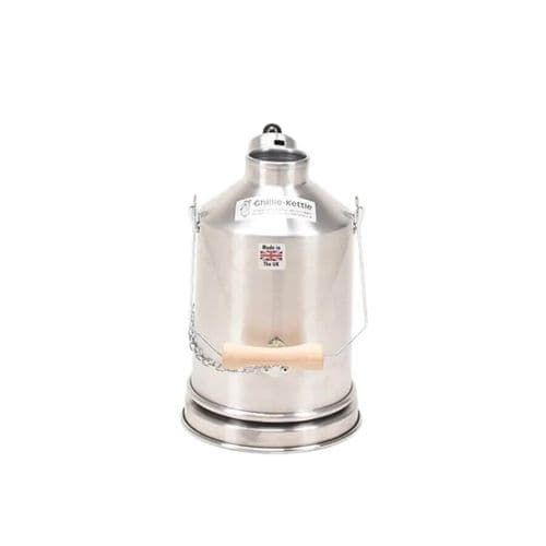 Ghillie Kettle Explorer Silver Anodised - Made in UK