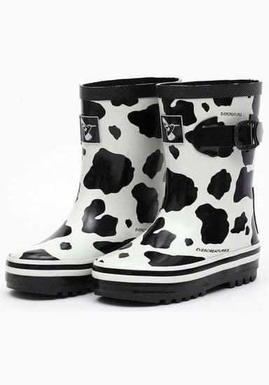 Evercreatures Wellington Boots – Natural Rubber Funky Wellies