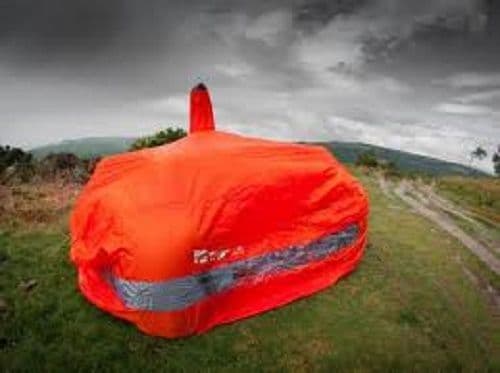 Trekmates Mountain Pod L 8 Person Hi Vis Orange Group Shelter
