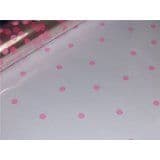 Cellophane D2 Pink Dots