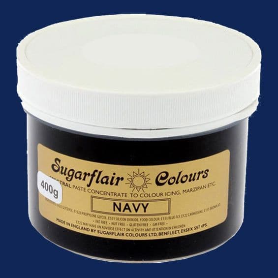 Sugarflair Paste Colour 400g Navy