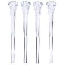 Crystal-Look Spiked Pillars