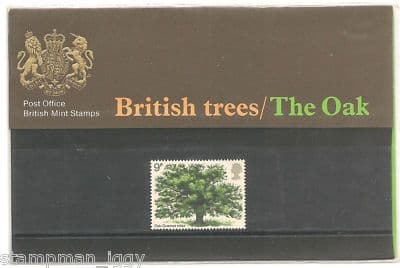 1973 Oak Tree Stamp Presentation Pack 49