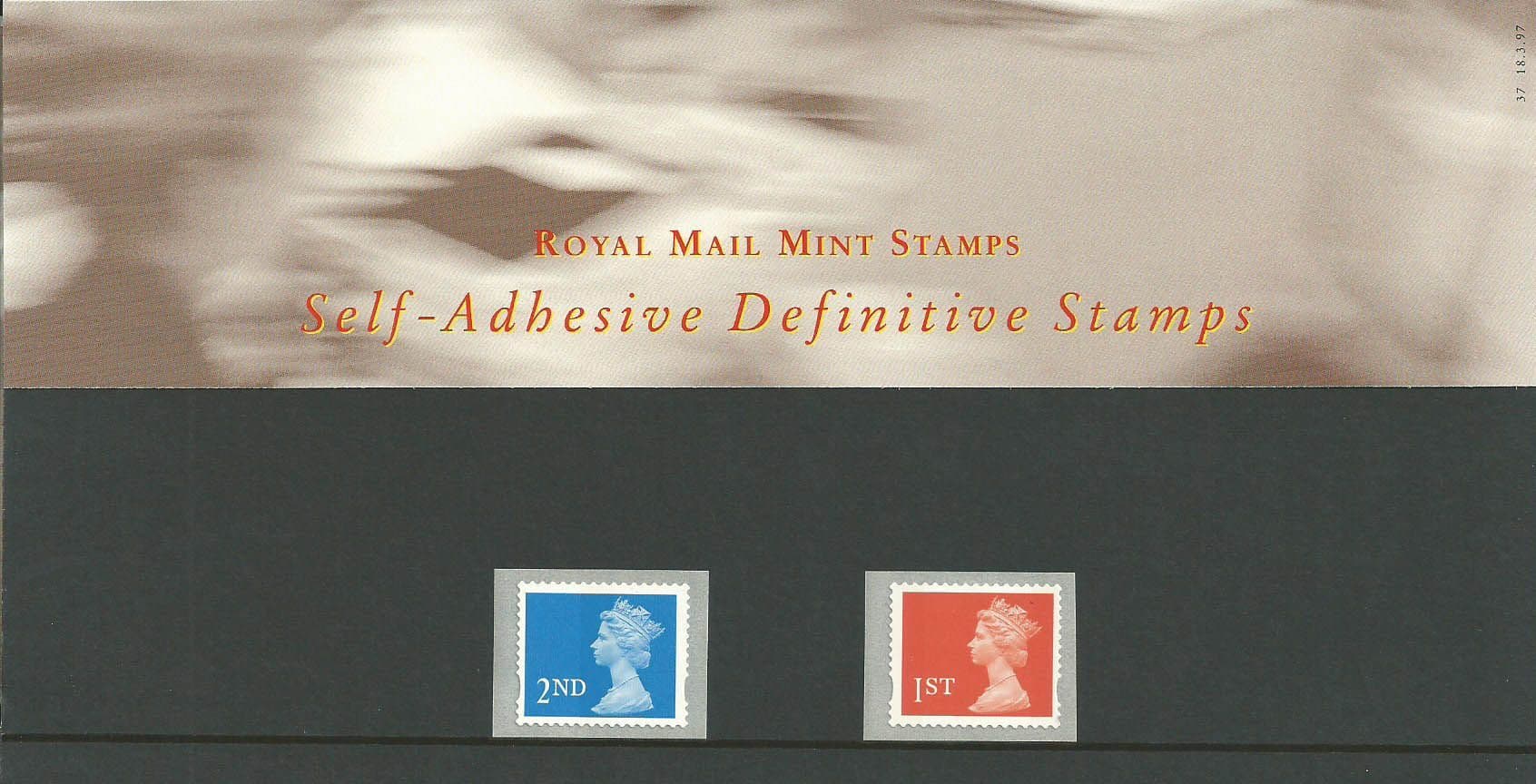 1997 Pack 37 Machin Definitive Stamp Presentation Packs
