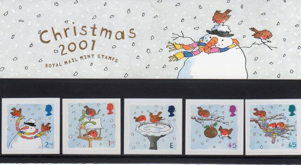 2001 Christmas Presentation Pack Number 328