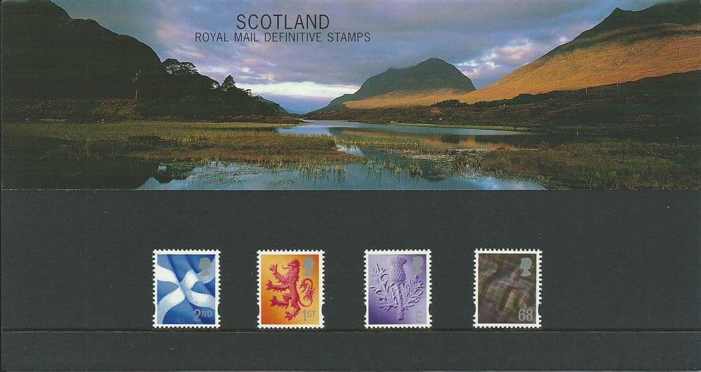 2003 Pack 64 Scotland Regional Definitive Stamp Presentation Packs