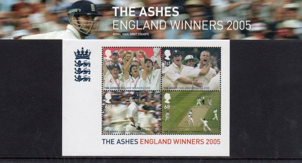 2005 Ashes Presentation Pack Number M12