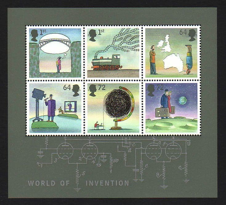 2007 MS2727 Inventions Miniature Sheet