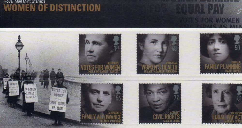 2008 Women of Distinction Presentation Pack Number 417