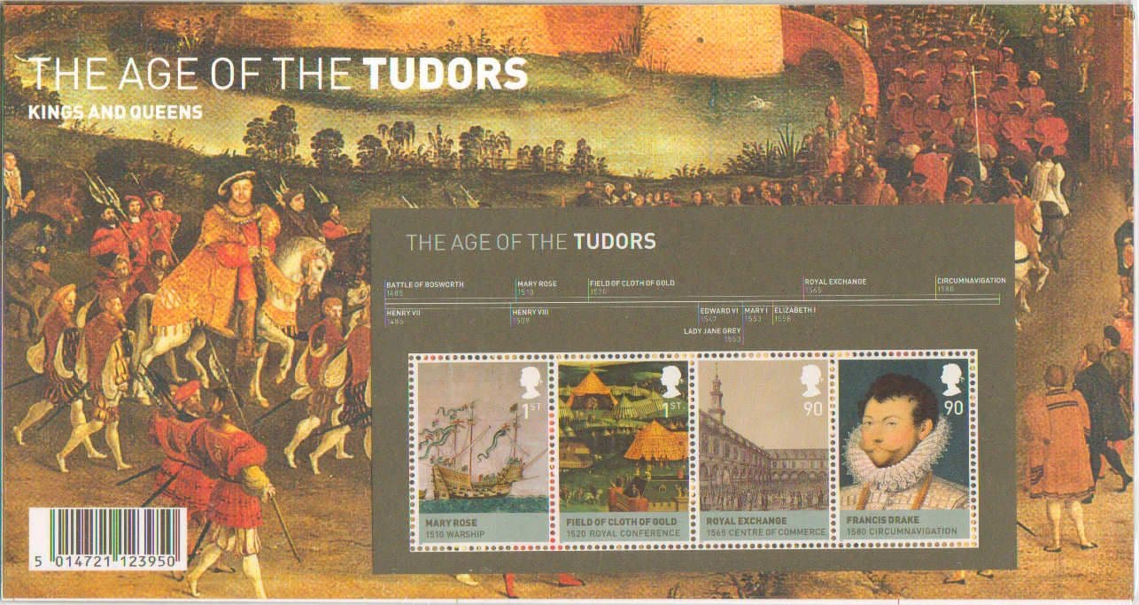 2009 Kings & Queens House of Tudor Presentation Pack Nr 426