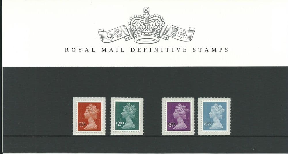 2009 Pack 83 Machin High Value Definitive Stamp Presentation Packs