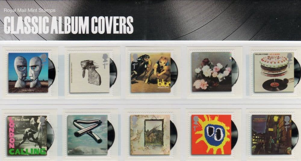 2010 Pack Number 435 Album Covers Presentation Pack