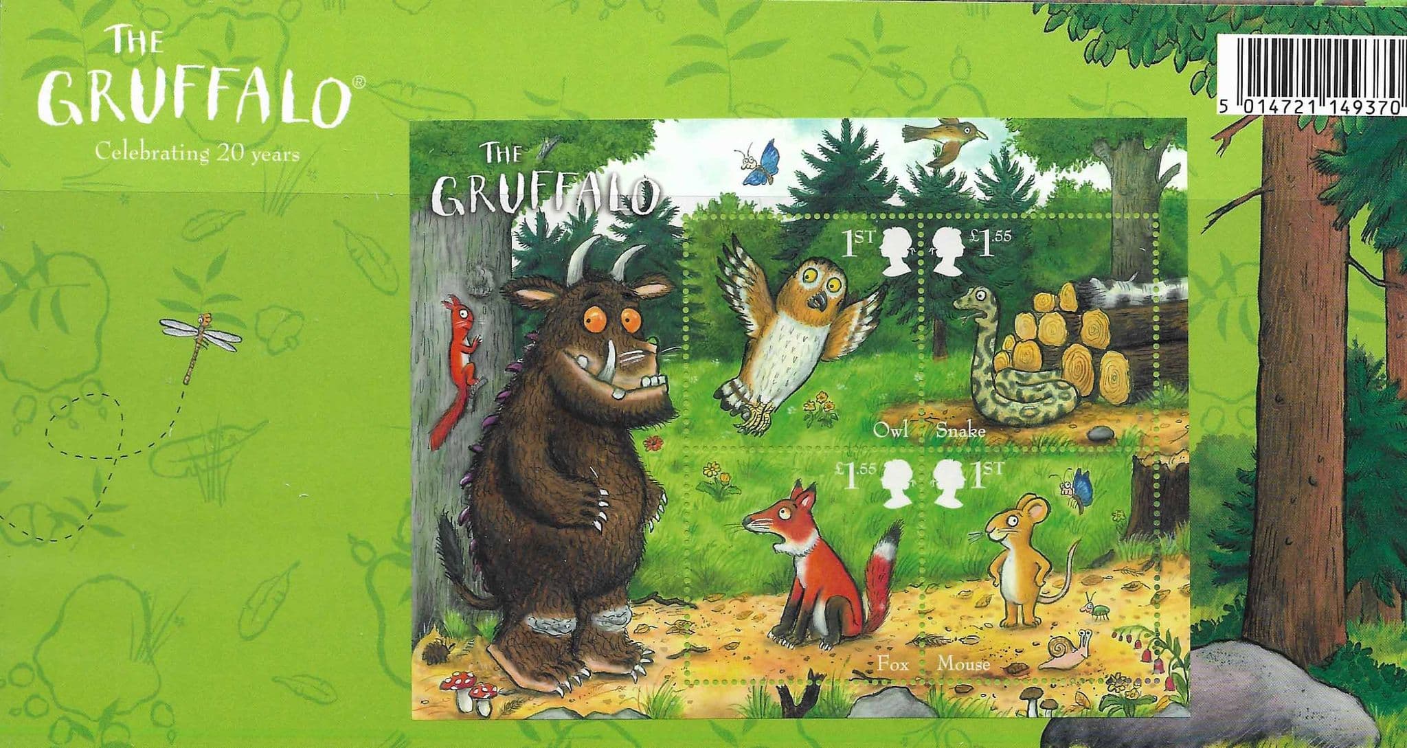2019 Pack Number 577 Gruffalo combined Presentation Pack