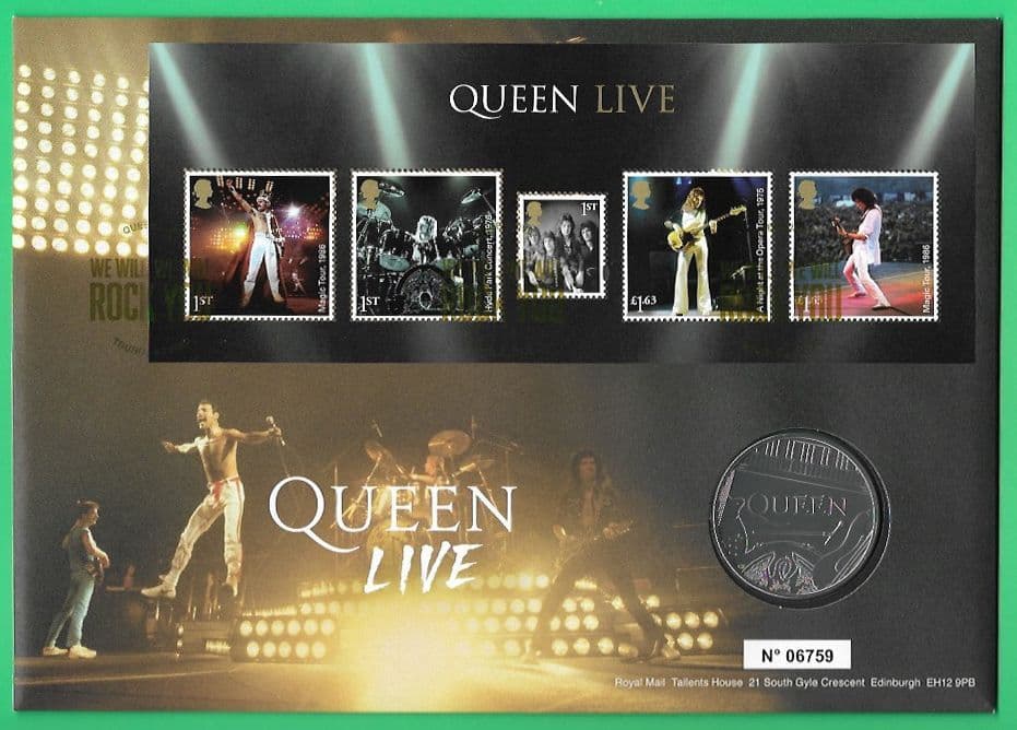 2020 RMC192 Queen Live Coin Cover