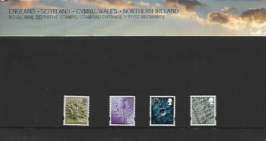 2021 Pack 115 Four Regions Definitive Stamp Presentation Packs