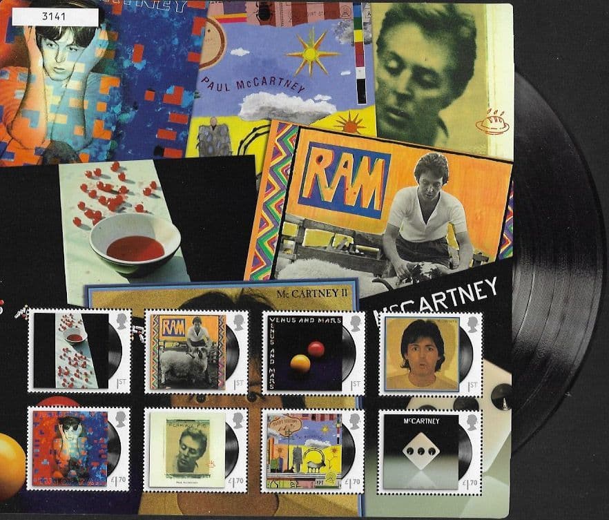 2021 Paul McCartney Album Cover Fan Sheet