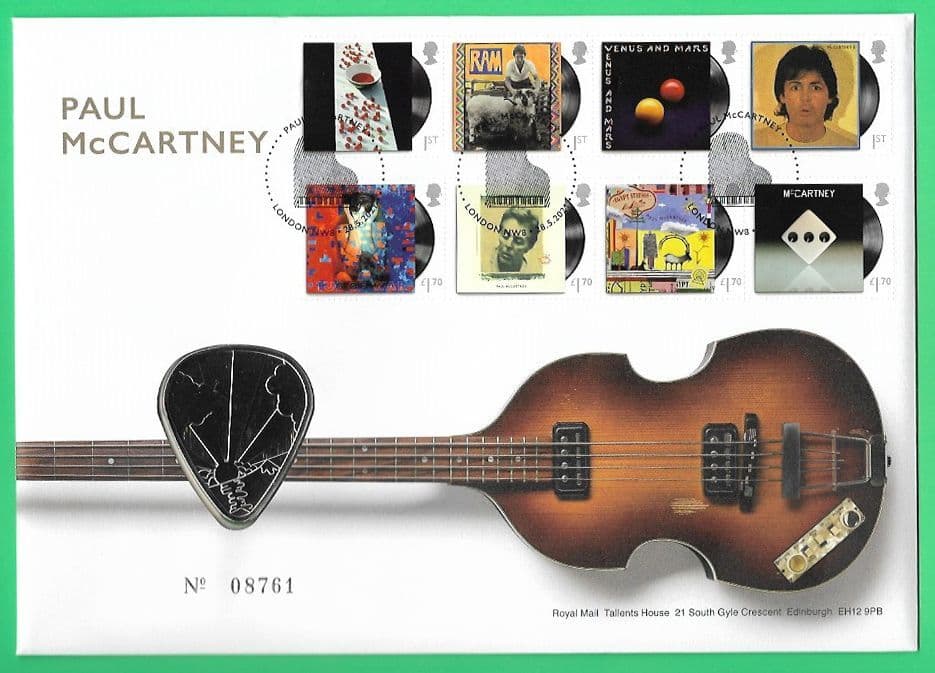 2021 RMC200 Paul McCartney - Albums - Medallic Coin Cover