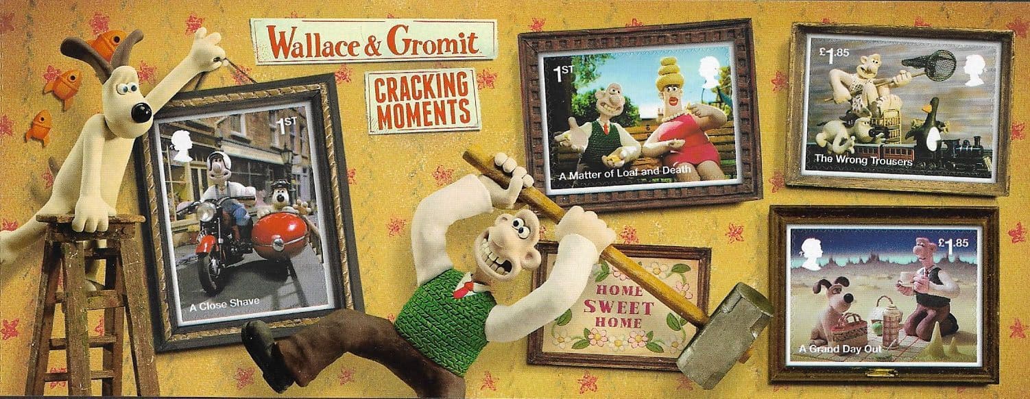 2022 MS4731 Aardman Classics Wallace & Gromit Miniature Sheet Without ...