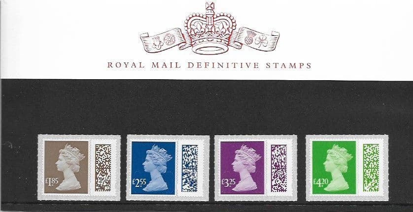 2022 Pack 117 Machin Definitive Stamp Presentation Packs